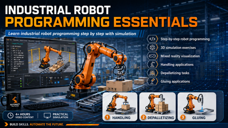 Industrial Robot Programming Essentials with KUKA - industrailsoft
